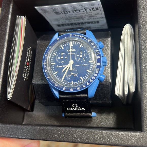 Swatch | Accessories | Authentic New Swatch Omega Mission To Neptune ...